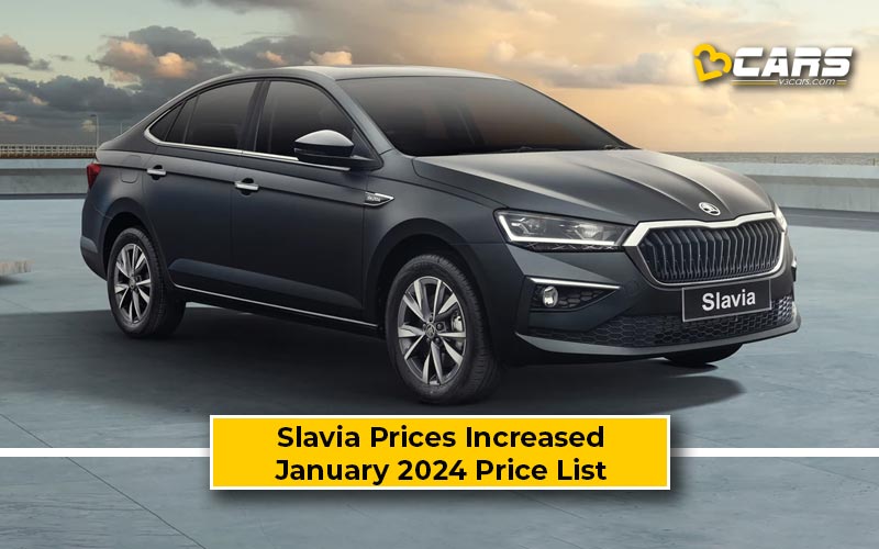 Skoda Slavia Prices Hiked - Base Model Price Increased By Rs. 64,000