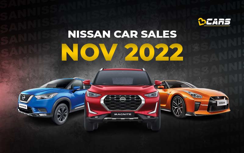 Nov 2022 Nissan Car Sales Analysis - YoY, MoM Change, 6-Month Trend