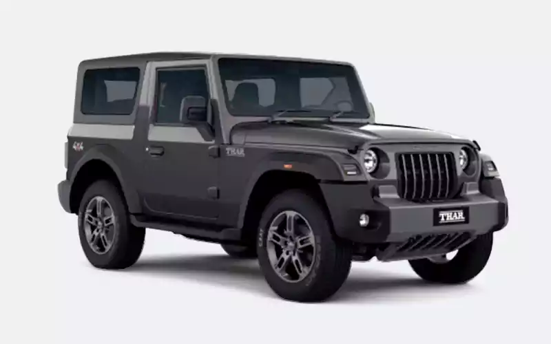 Mahindra Thar Colours in India | Variant-Wise Color Options - Dec 25 ...