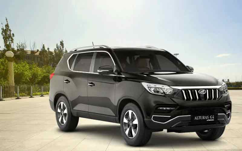 Mahindra Alturas G4 Dimensions - Ground Clearance, Boot Space